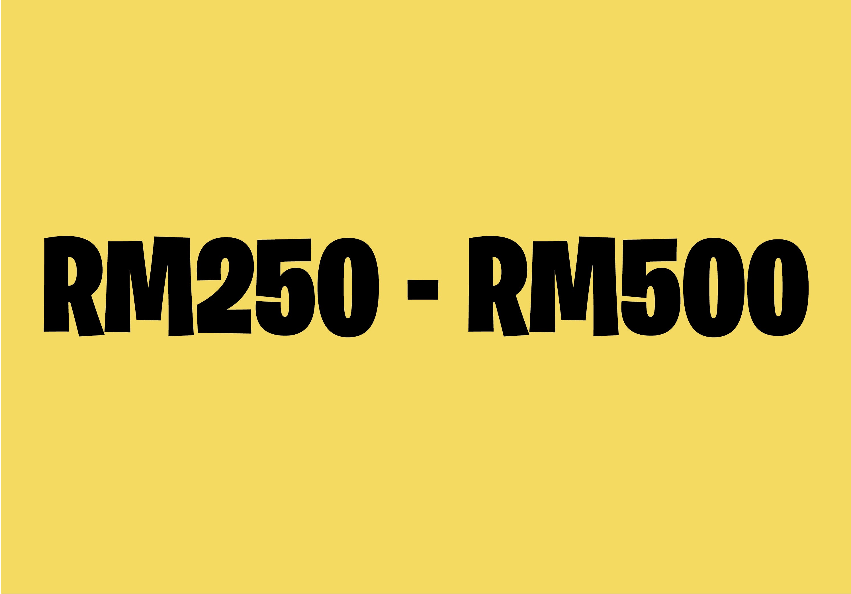 RM250 - RM500 – Box Of Bricks