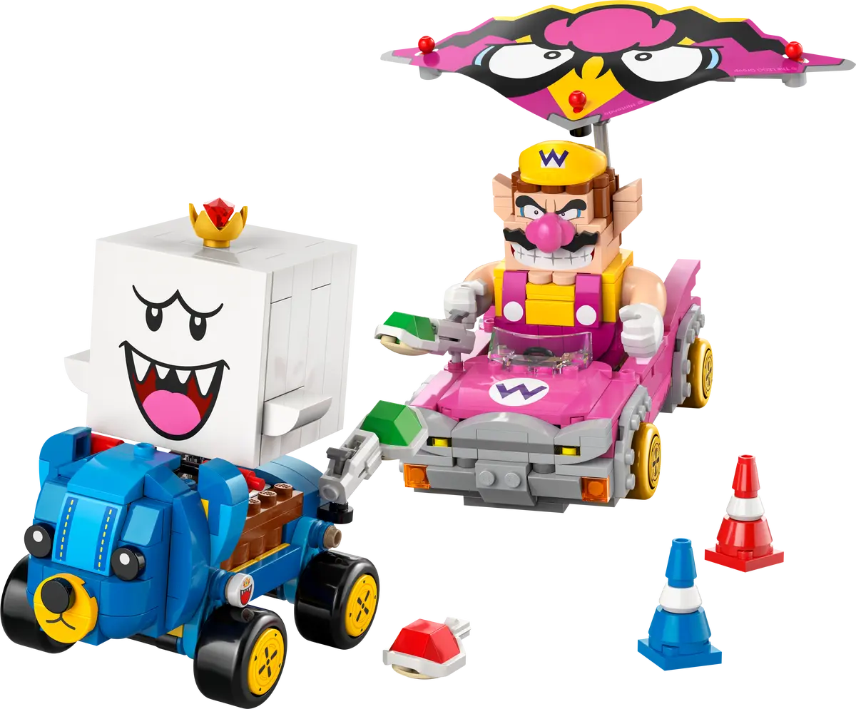 72038 Mario Kart™ – Wario & King Boo – Box Of Bricks