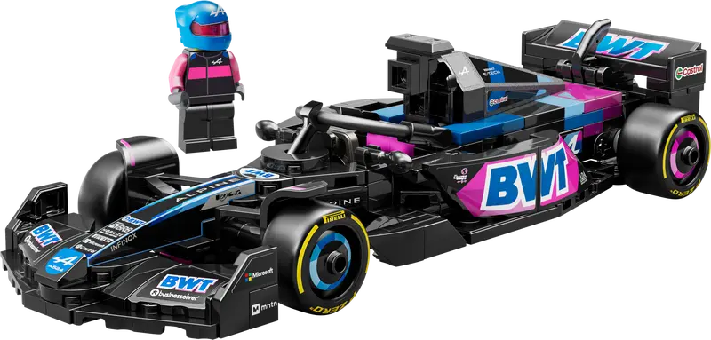 77248 BWT Alpine F1® Team A524 Race Car – Box Of Bricks